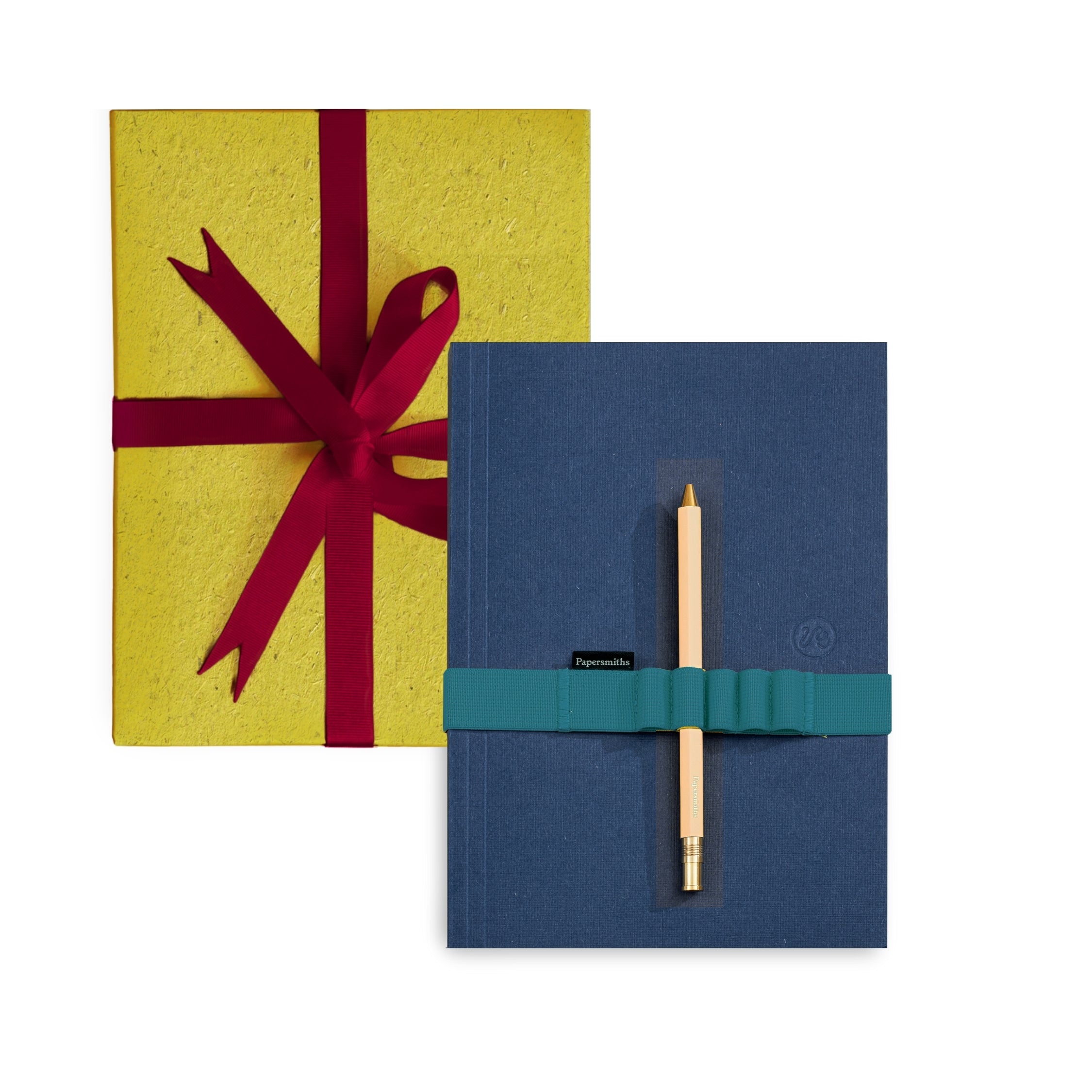 Notebook, Pen and Band Gift Set - Azurite – Papersmiths