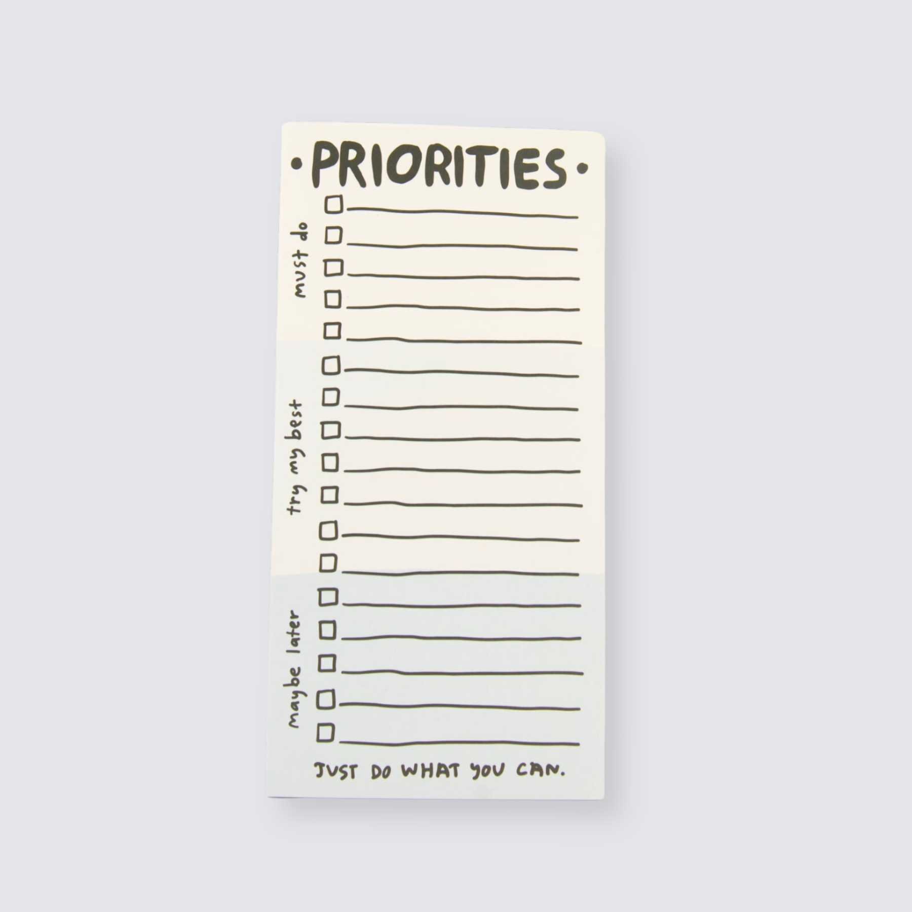 Priorities Pad – Papersmiths