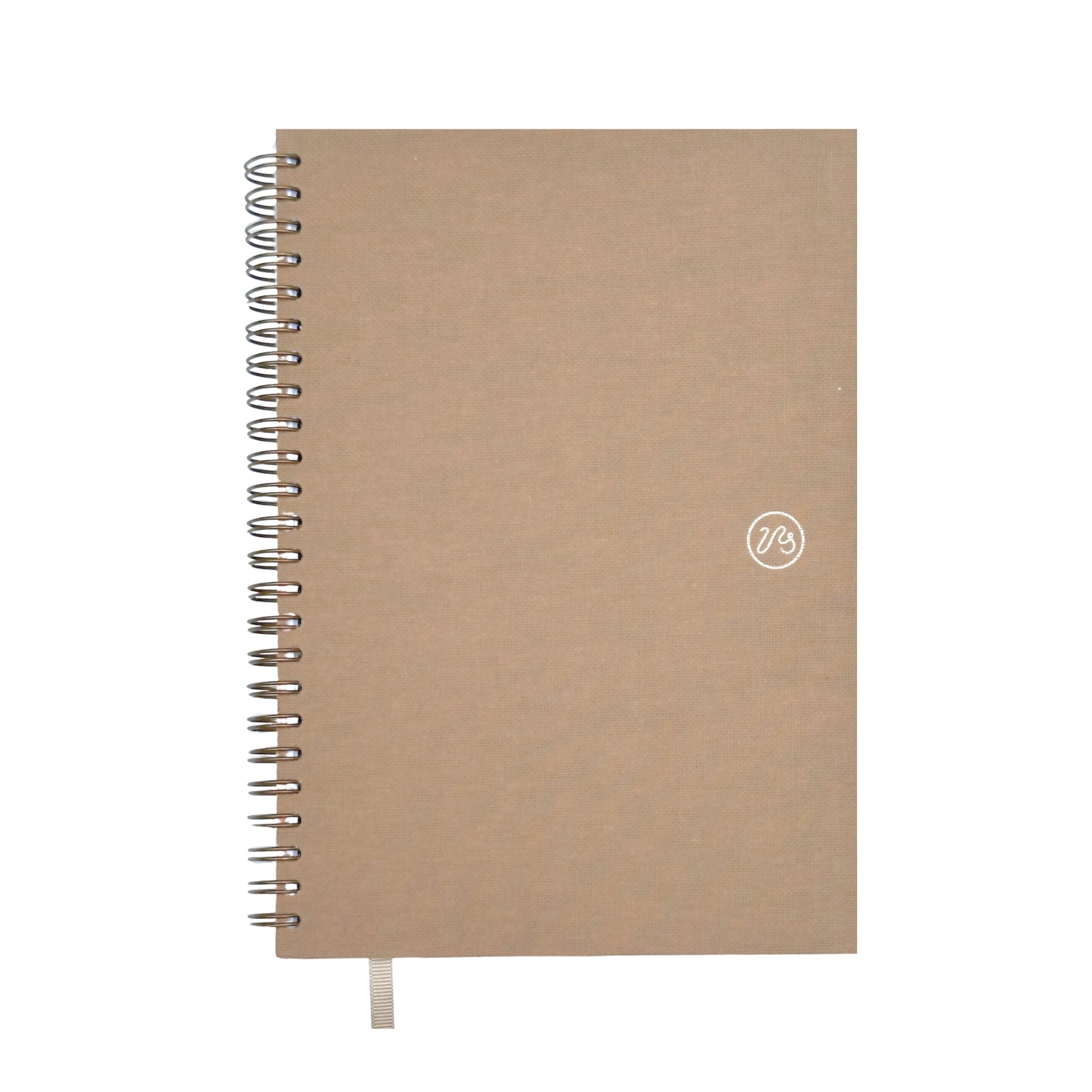 Wiro Bound Notebook - Mocha Brown – Papersmiths