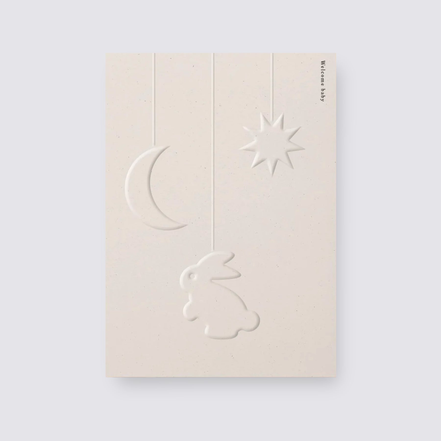 Welcome Baby Embossed – Papersmiths
