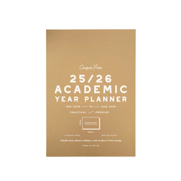 2025-2026 Academic Year Wall Planner – Papersmiths