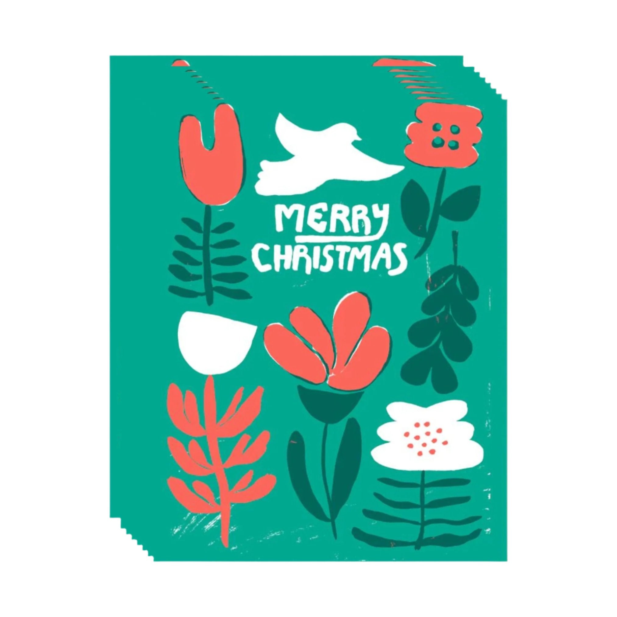 Christmas Flower - Christmas Card Set of 8 – Papersmiths