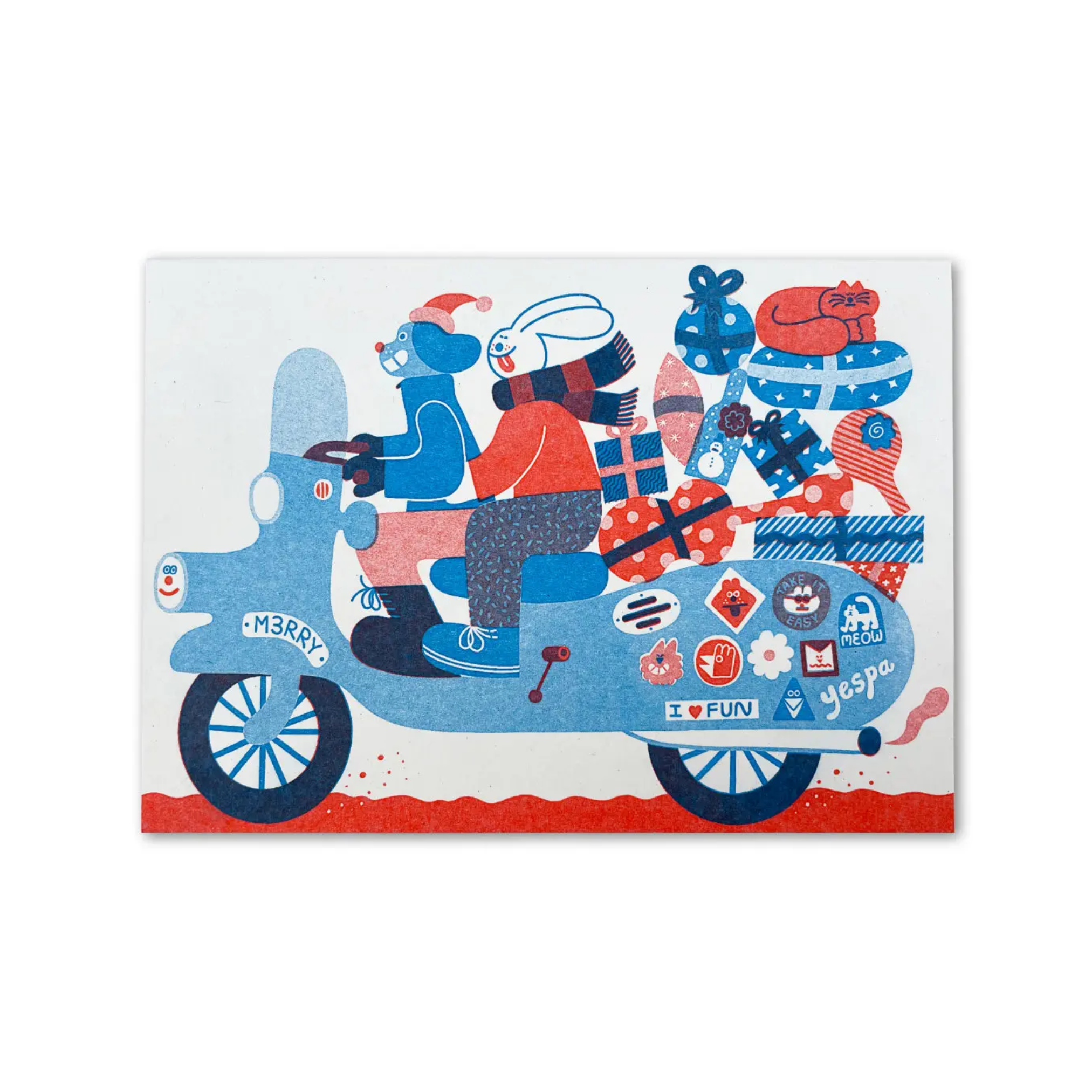 Christmas Scooter – Papersmiths