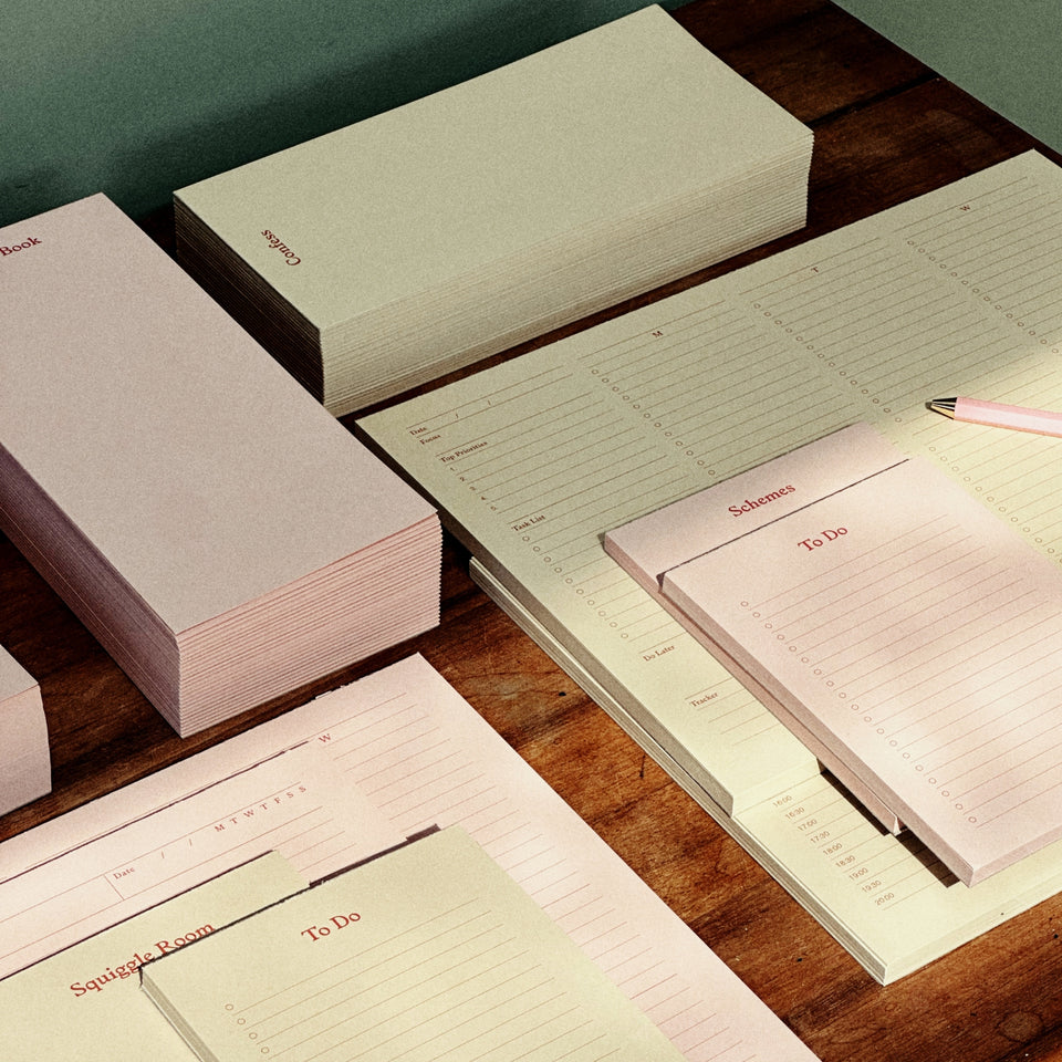 Desktop Planners | Desk Planner Pad & Jot Pads | Papersmiths Online