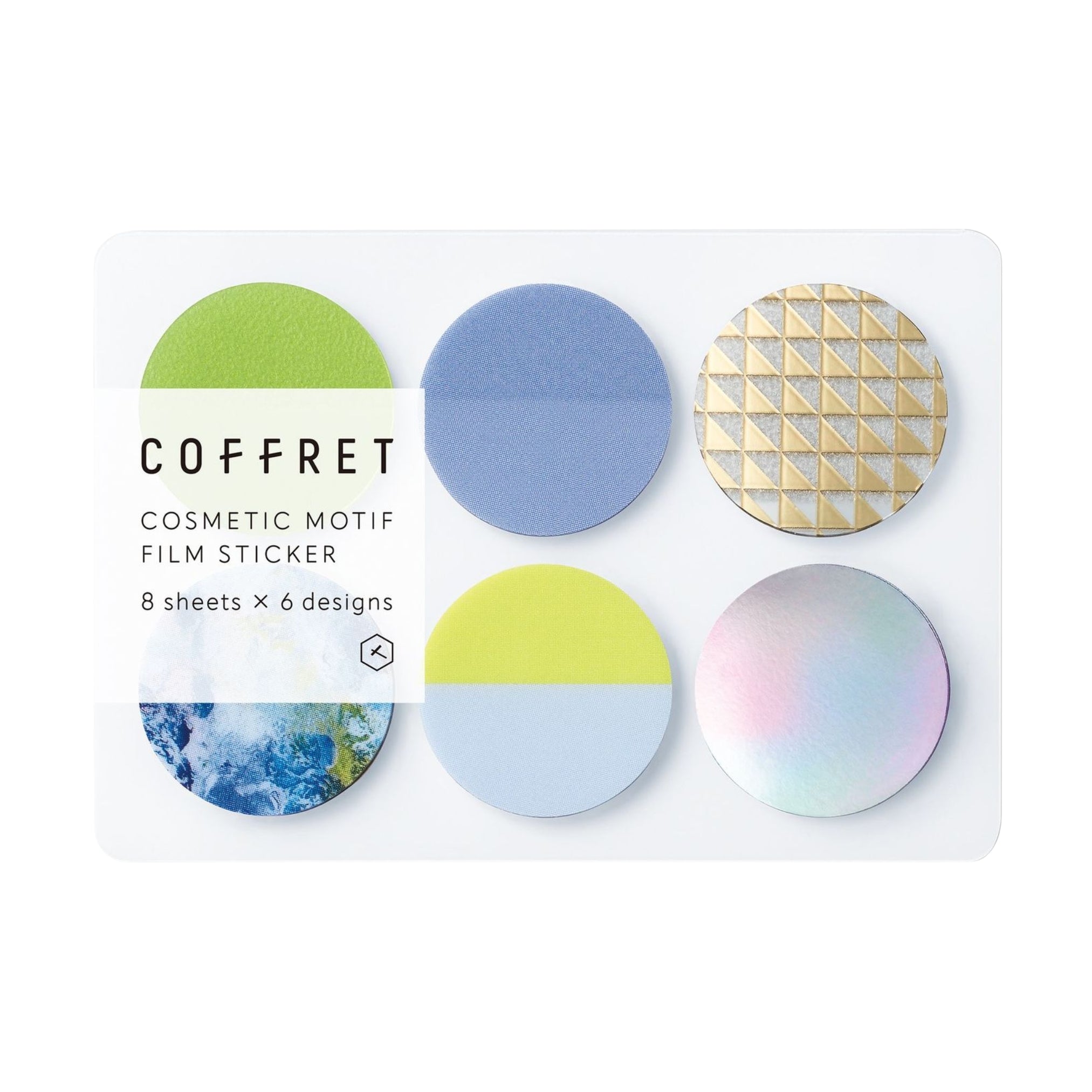 Coffret Decorative Stickers - Circle / Chiffon Yellow – Papersmiths