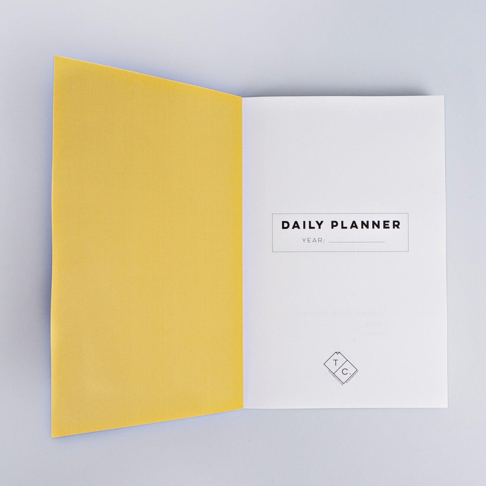 Daily Undated Planner A5 - Flora No. 1 – Papersmiths