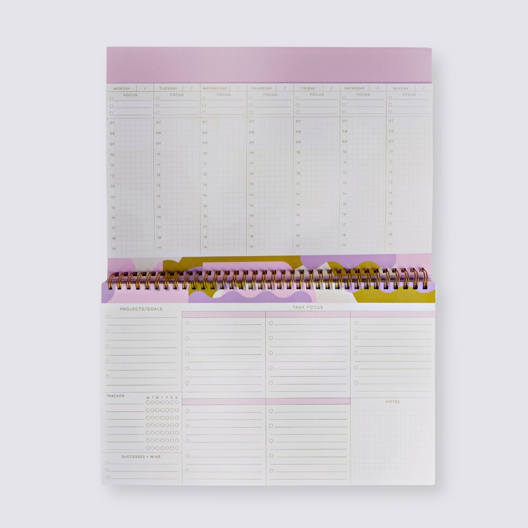 Weekly Desktop Organiser - Flora – Papersmiths