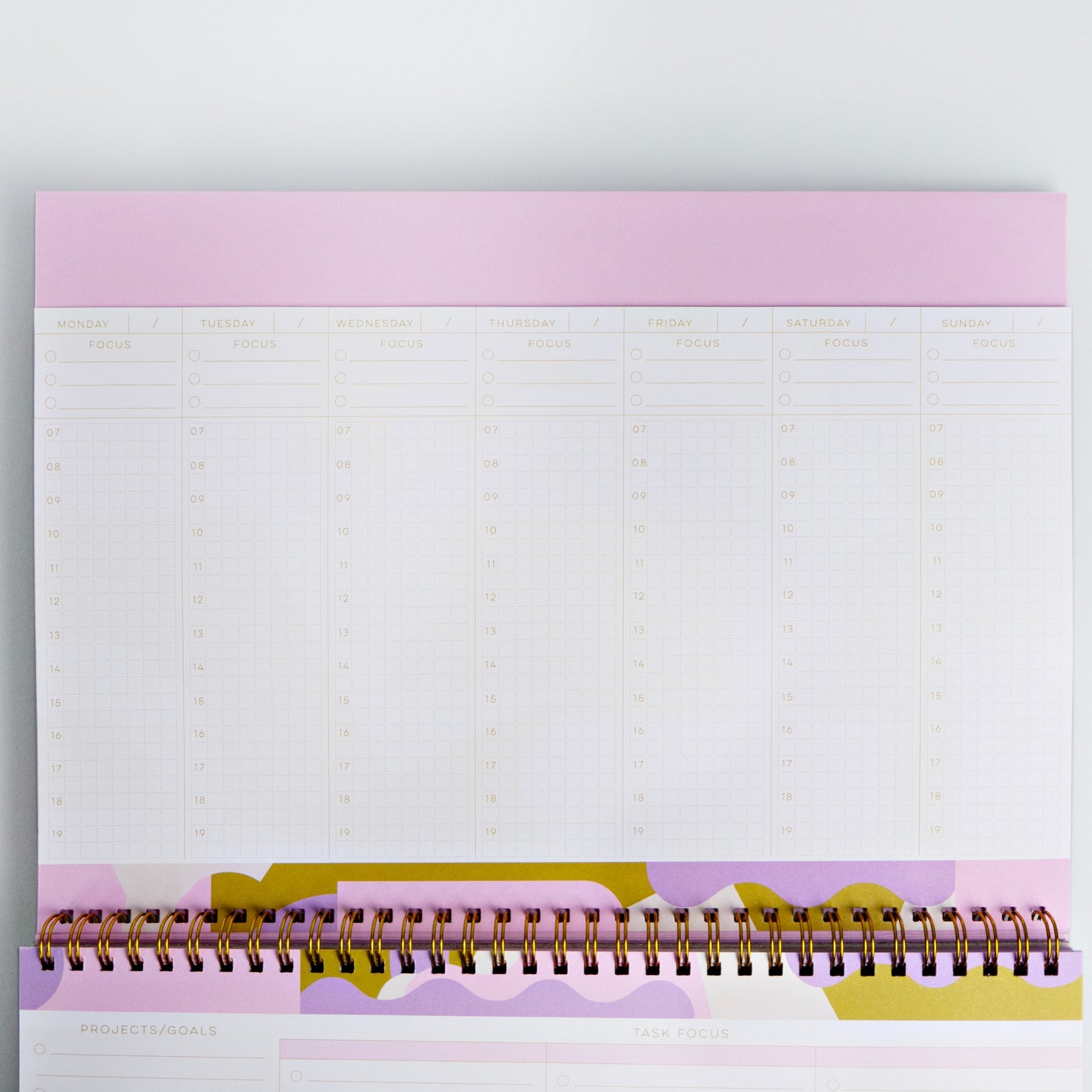 Weekly Desktop Organiser - Flora – Papersmiths