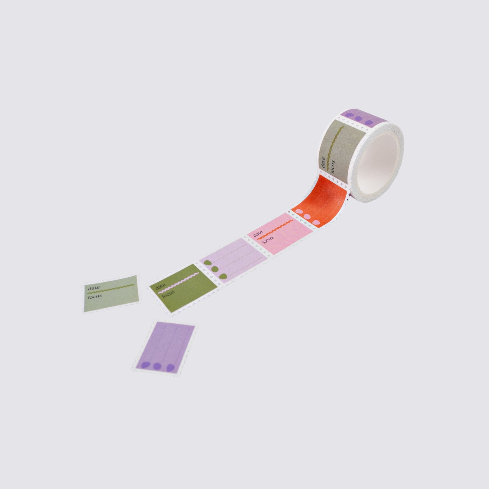 Washi Tape - Focus Stamp 25mm (Focus Checklist) – Papersmiths