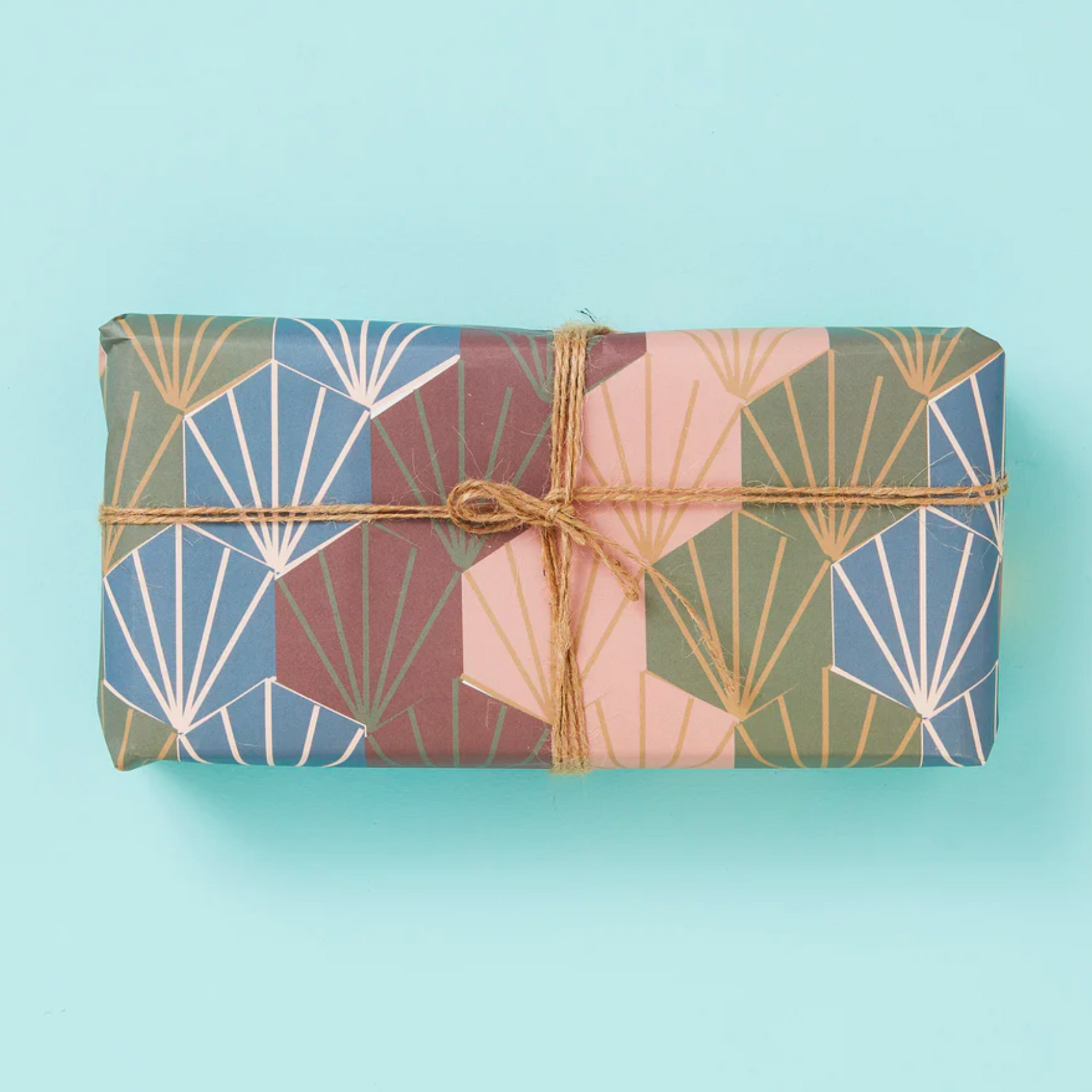 Gift Wrap Set - Jungle Deco Shells with Tags | Wrapping Paper – Papersmiths