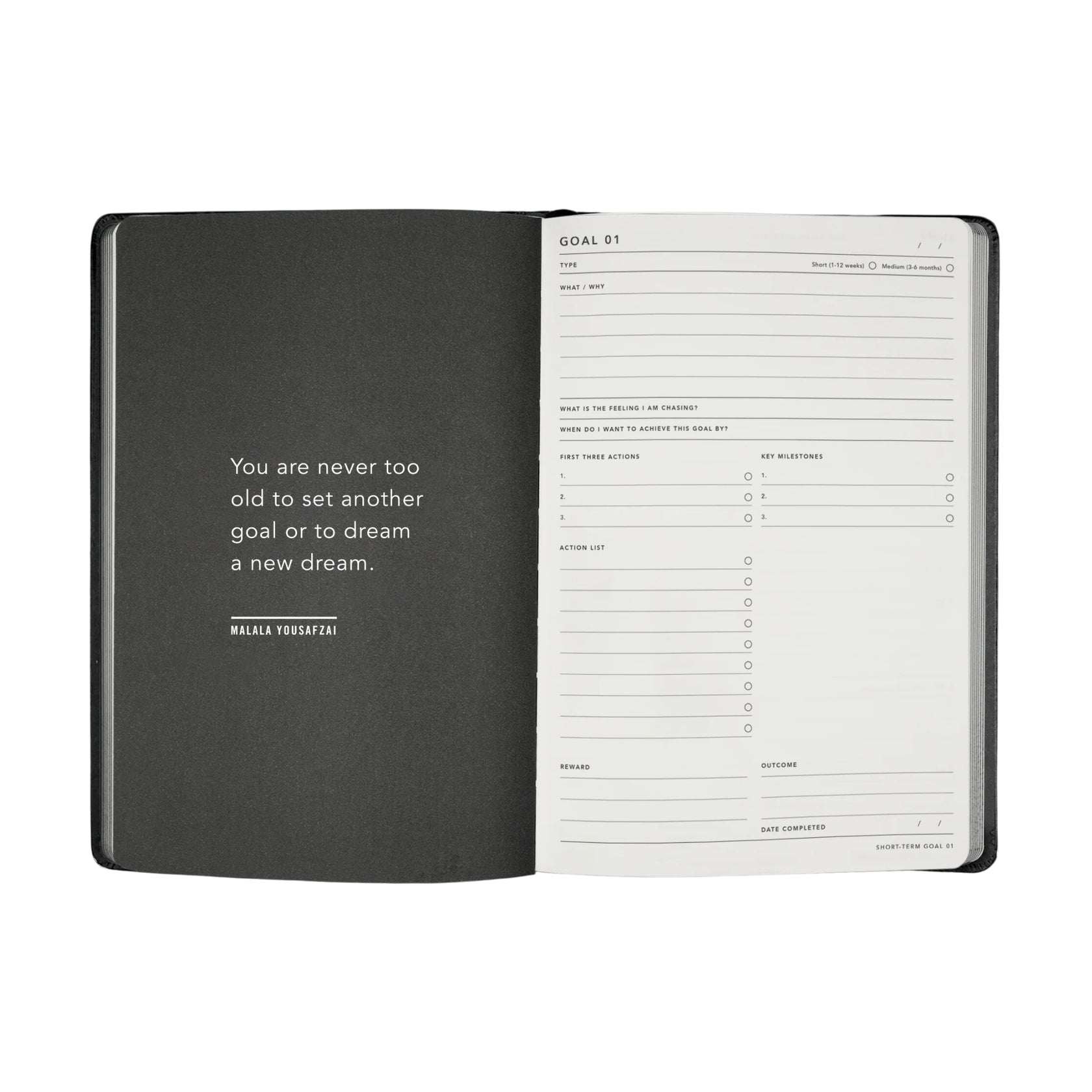 2025 Goal Digger Diary - Bold / Black – Papersmiths