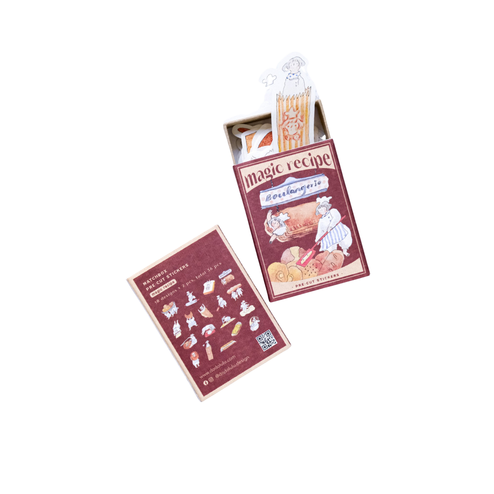 Matchbox Sticker Set - Magic Recipe – Papersmiths