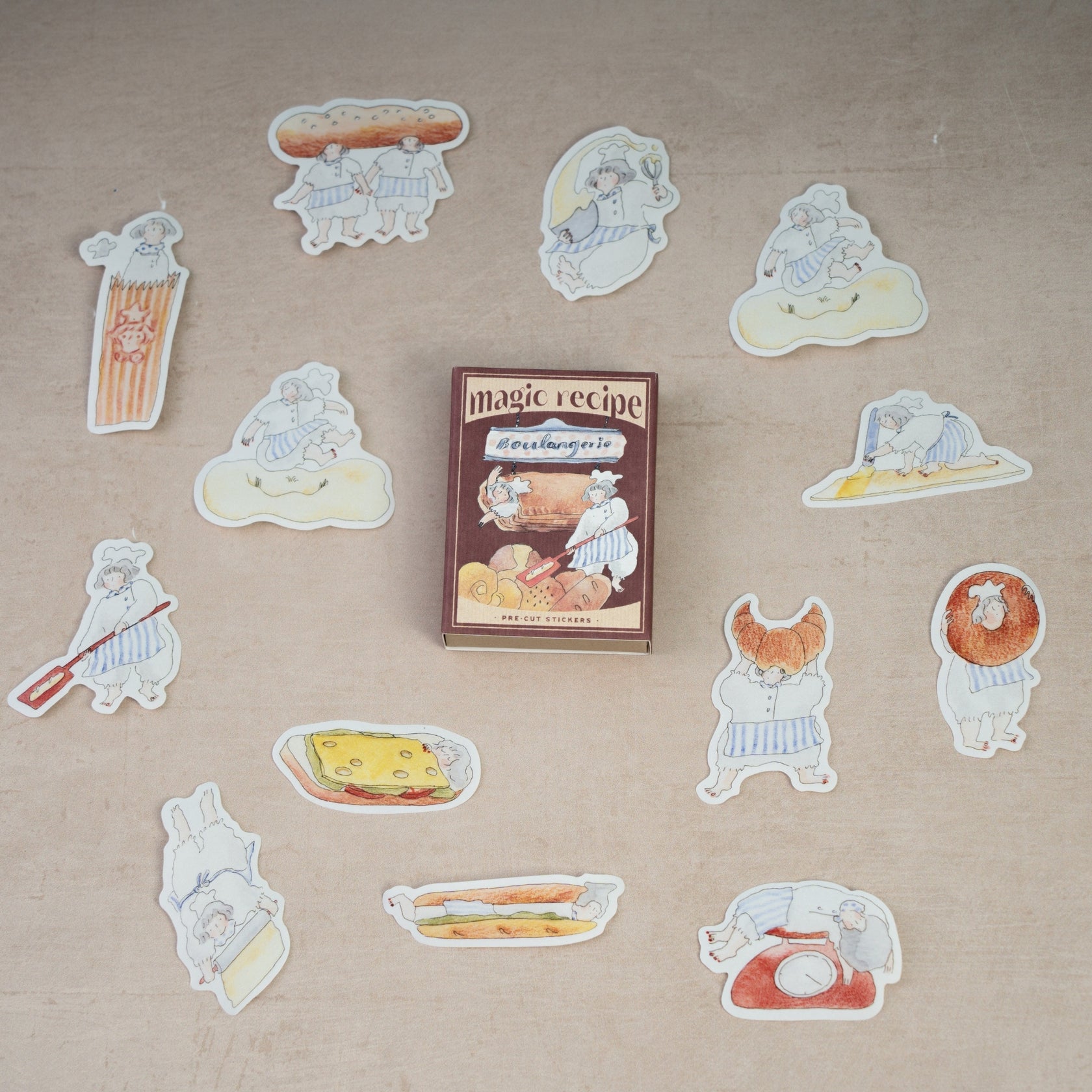 Matchbox Sticker Set - Magic Recipe – Papersmiths