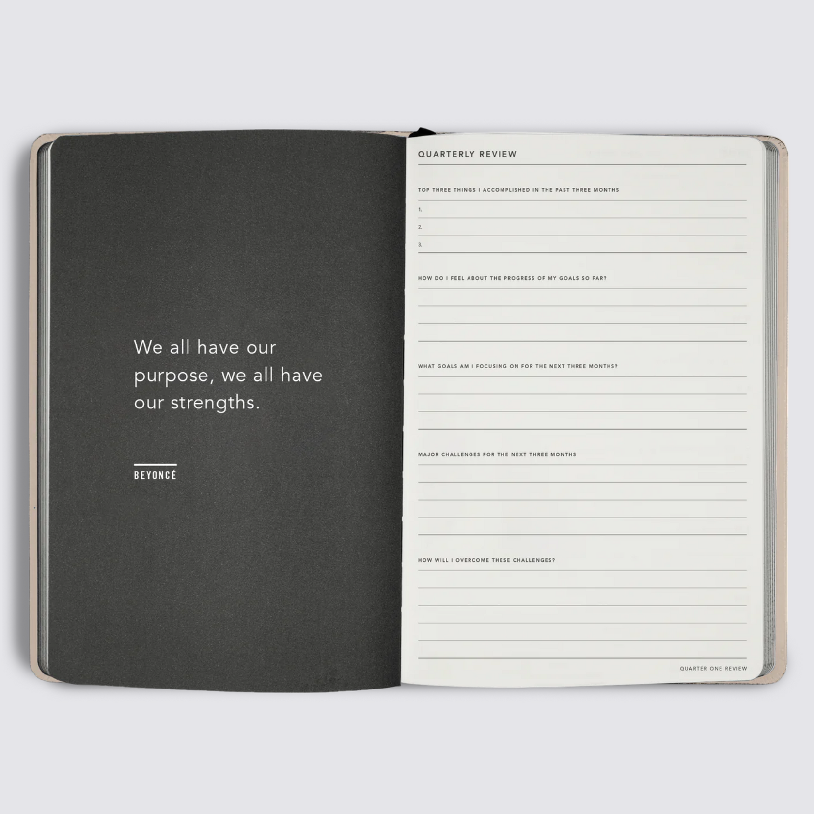 2024 Daily Goal Digger Planner - B5 / Black – Papersmiths