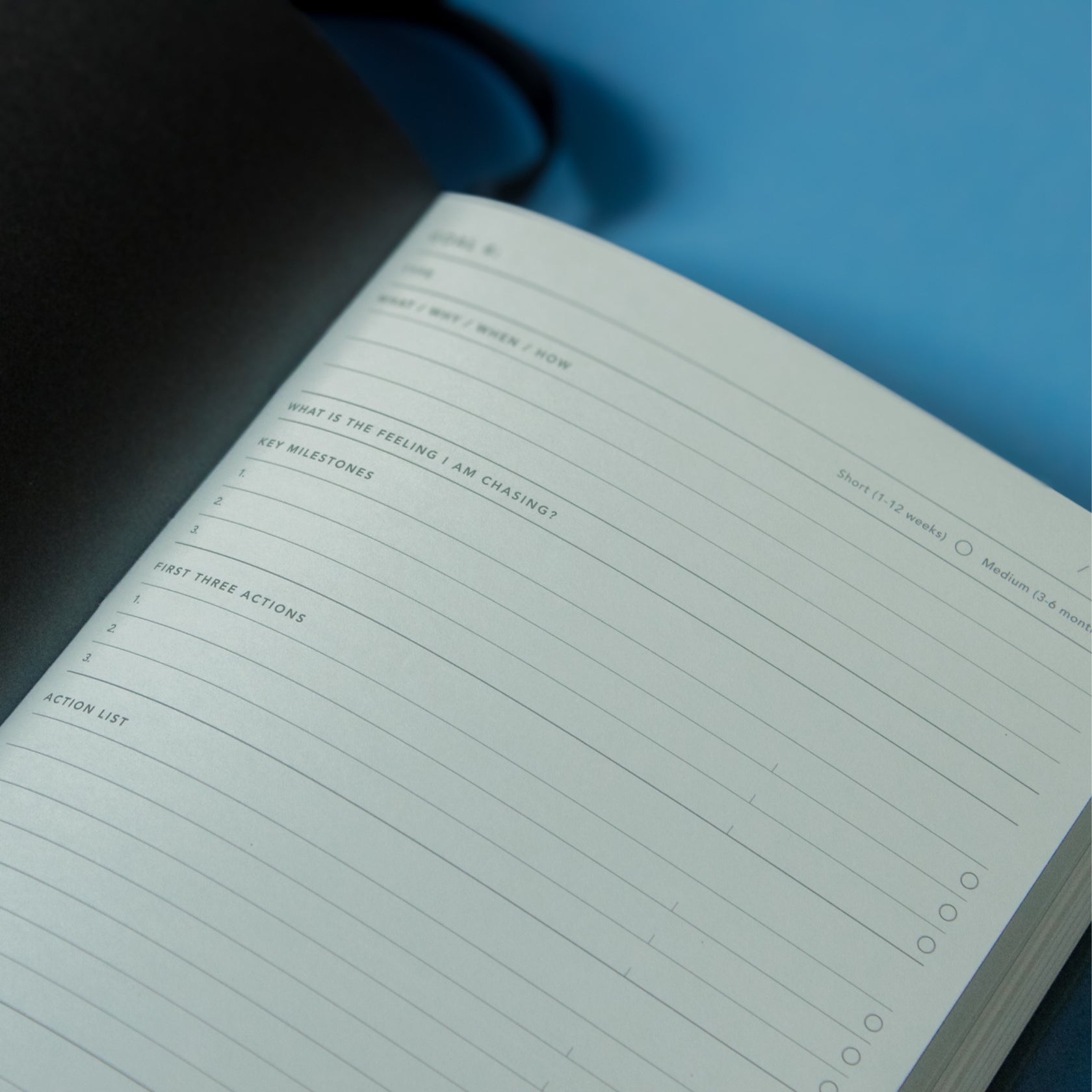 2025 Goal Digger Diary - Bold / Black – Papersmiths