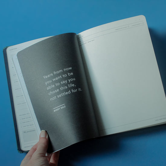 2025 Goal Digger Diary - Bold / Black – Papersmiths