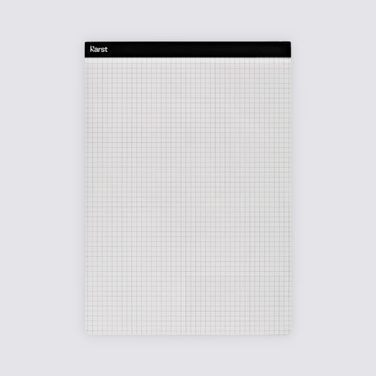 A4 Notepad - Grid – Papersmiths