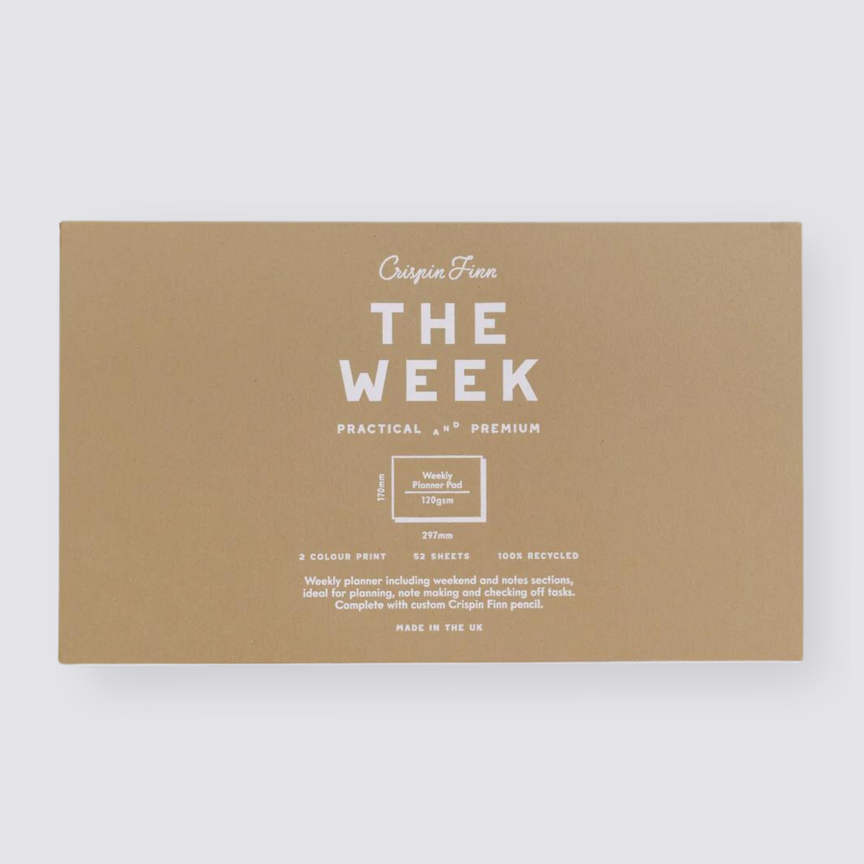 The Week Pad Desktop Planner and Pencil – Papersmiths