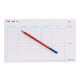 The Week Pad Desktop Planner and Pencil – Papersmiths