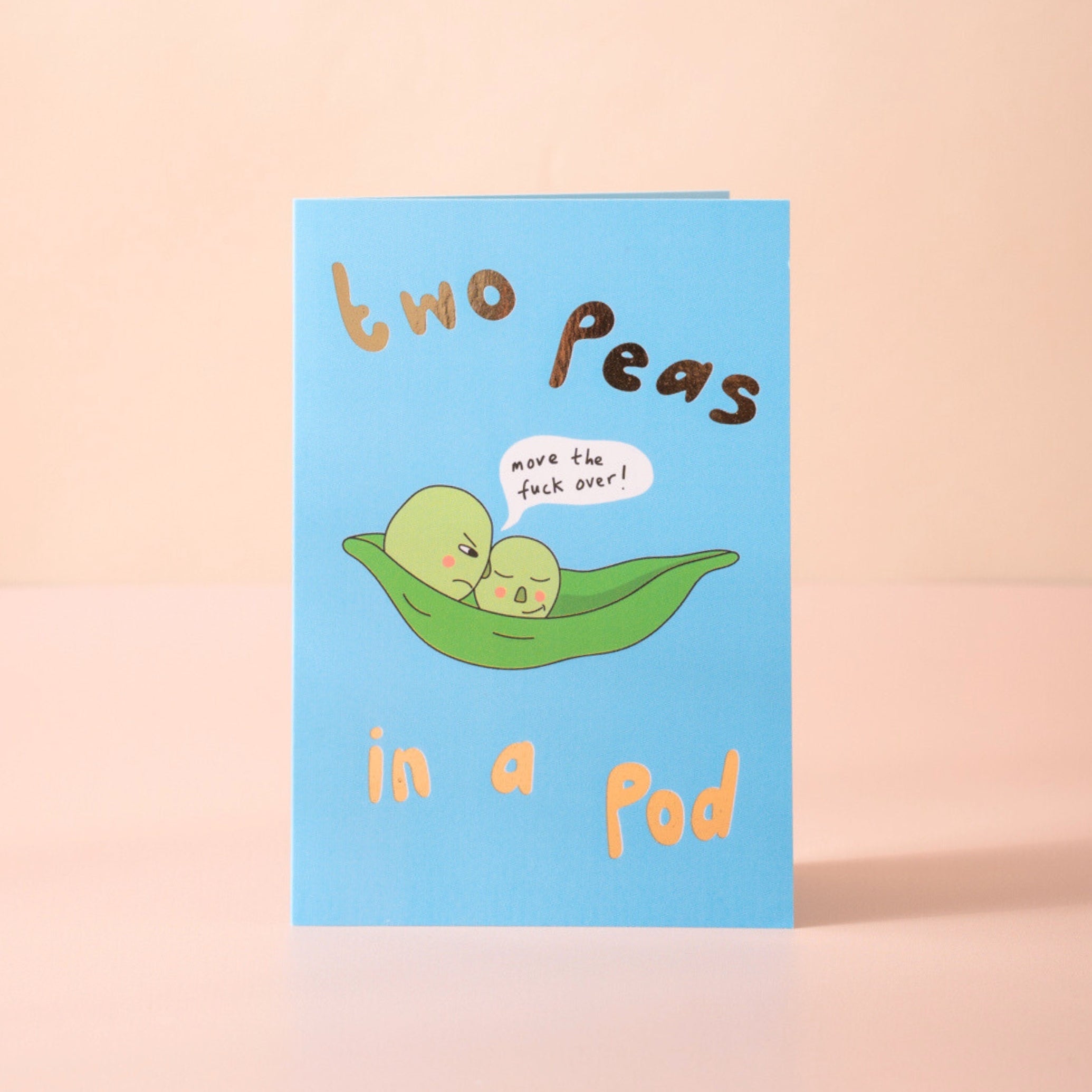 Two Peas In A Pod Card – Papersmiths