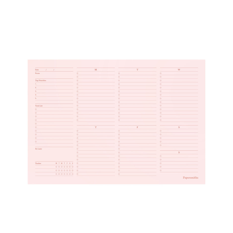 Desktop Planners & Desk Pads | Papersmiths