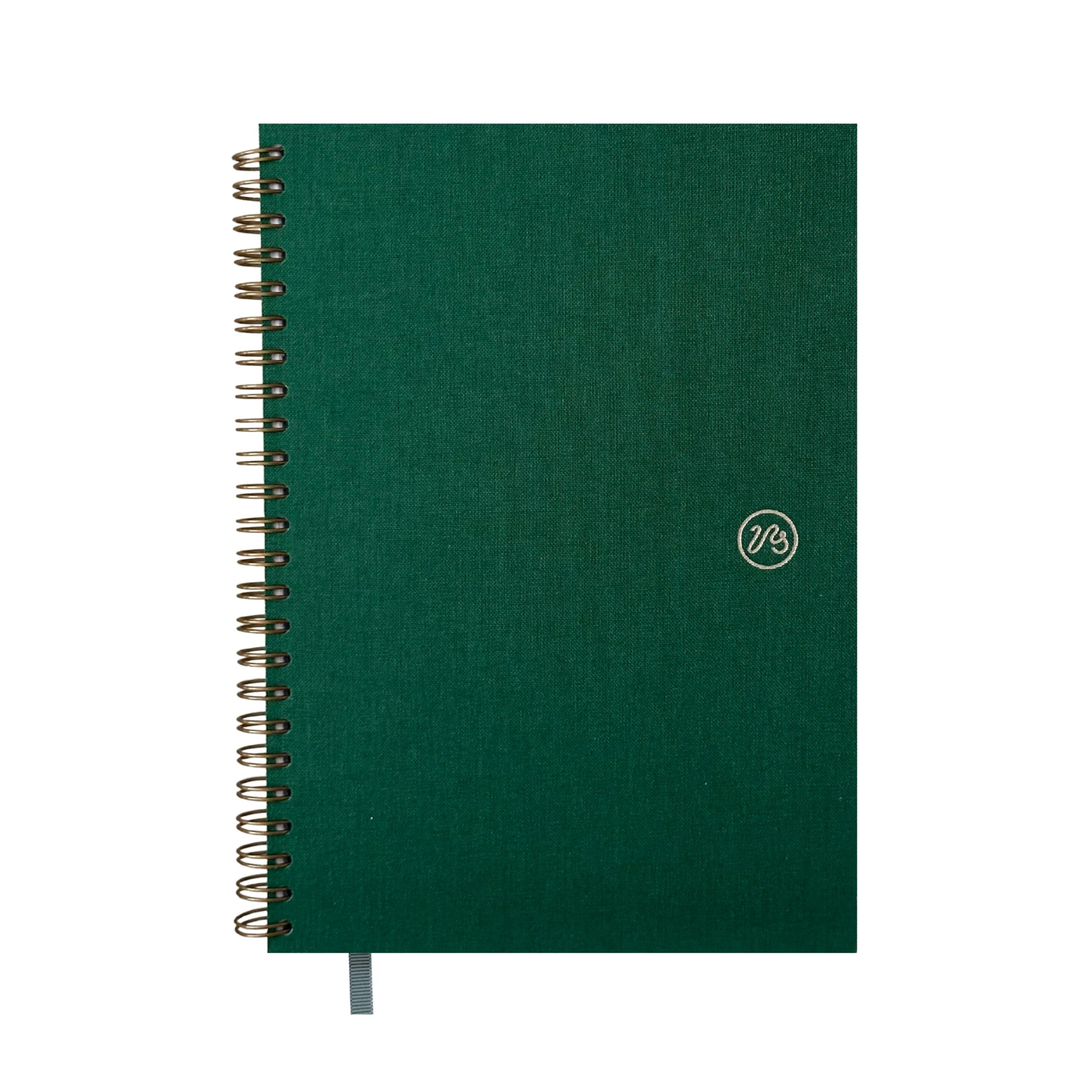 Wiro Bound Notebook - Bottle Green – Papersmiths