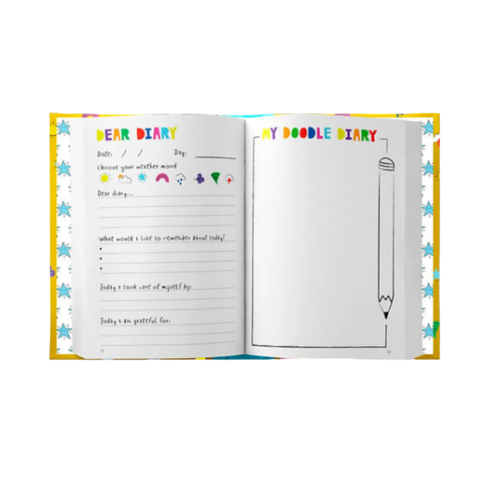 The Positive Doodle Diary | Self Development Kids Journal – Papersmiths