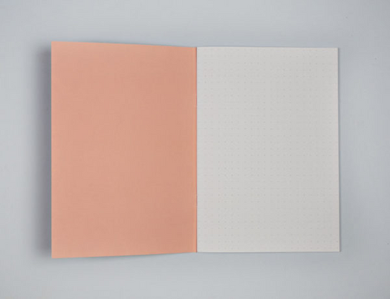 Dot Grid A5 Notebook - Pastel Giant Brush – Papersmiths