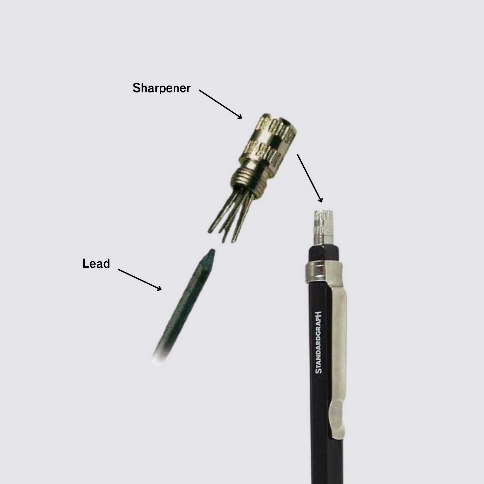 Pocket Mechanical Pencil - Silver – Papersmiths