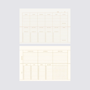 Desktop Planners | Desk Planner Pad & Jot Pads | Papersmiths Online